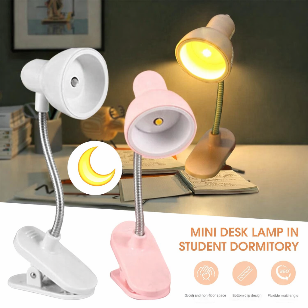 Mini Book Reading Lamp – Enchanted Lamps